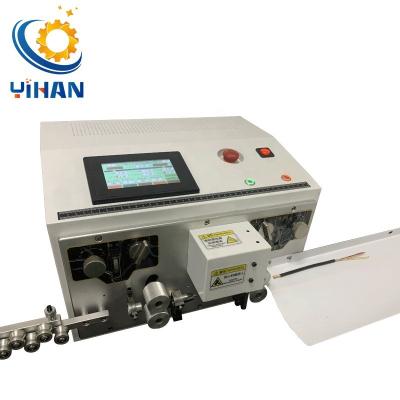 China Multi-Core kabeldraad stripper cutter machine met striplengte 0-100mm en 0-80mm Te koop
