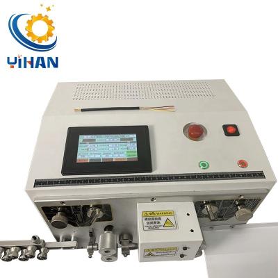 China Multi-Core kabeldraad stripper cutter machine met striplengte 0-100mm en 0-80mm Te koop