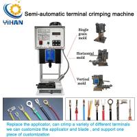 China JST Molex Insulated Crimp Terminal Crimping Machine 2000-4000PCS/h 20KN for sale