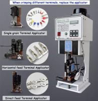 China JST Molex Insulated Crimp Terminal Crimping Machine 2000-4000PCS/h 20KN for sale