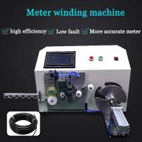 China Non-Standard Round Outer Diameter Desktop Type Automatic Meter Cutting Wire Winding Machine for sale