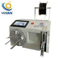 China Automatic Wire Feeding Winding Machine for Handheld Hard Cable USB Data Line 350mm Disc for sale