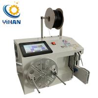 China Automatic Wire Feeding Winding Machine for Handheld Hard Cable USB Data Line 350mm Disc for sale