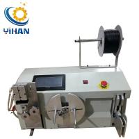 China Fully Automatic Cable Winding Coiling Cutting Tying Machine with Length Measurement 220V 2500W for sale