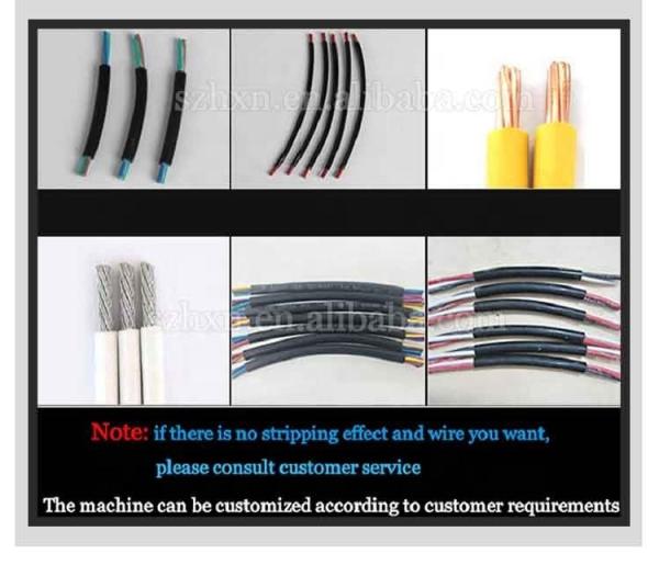 Quality Stripping and Cutting of PVC Insulation Sheath Jacket Wires with 450*550*400 mm for sale