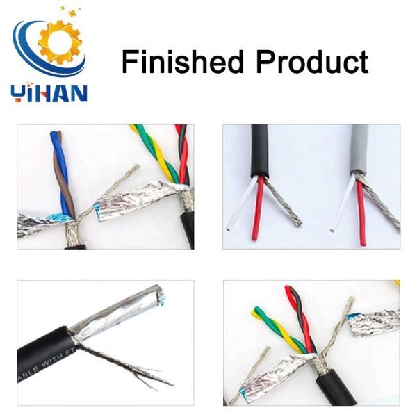 Quality 10W Motor Power Shielded Wire Brushing Machine with Braided Wire Reeling for sale