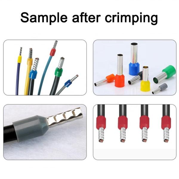 Quality Speed Crimping Loose Insulated Tube Terminal Crimp Machine with Four Edge for sale