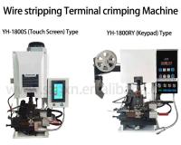 China Multi-core Cable Stripping Crimping Machine Touch Screen Terminal YH-2000S AWG16-24 3000-3500PCS for sale