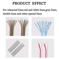 China Automatic 24AWG Flat Ribbon Cable Crimping Machine 11000pcs/h YH-PX020 for sale