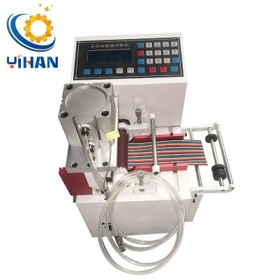 China Automatische buizen snijmachine voor warmte-krimpbare buizen Snijlengte 0,1-9999,9 mm Te koop
