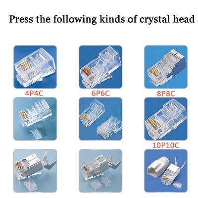 Cina Compatto YH-RJ45 Silenzioso Cristallo Connettore Crimping Cavi Terminale Crimping Machine in vendita