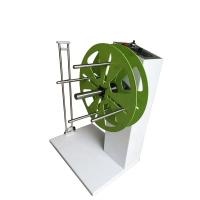 China Automatic Wire Feeding Machine 350mm Tray Diameter Cable Wire Pay Off for Stripping for sale