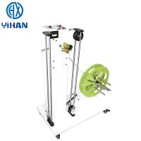 China Automatic Wire Feeding Machine 350mm Tray Diameter Cable Wire Pay Off for Stripping for sale