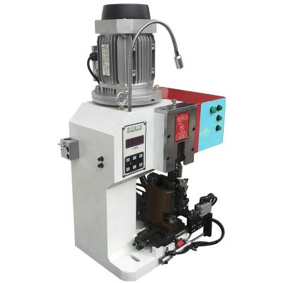 Cina 0.3-0.4mpa Air Source Wire Cutting Stripping And Crimping Machine per il crimping preciso in vendita