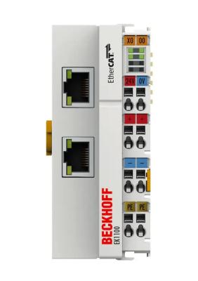 China Beckhoff Ek1100 gebruikt voor verbinding met EtherCAT-terminalmodule Te koop