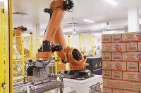 China Kuka KR 120 R3200 PA Industrial Robot Cell with KR C4 Controller 120kg Payload for sale