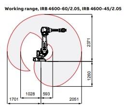 Cina Piano montato con un braccio robotico industriale con precisione di 0,05 mm e 60 kg in vendita