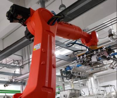 China Agrafadores mecânicos em sistemas de empilhamento de paletes de robôs for sale