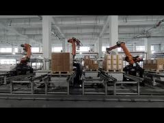 KR C4 controlador equipado com robô Tecnologia de alimentos KUKA KR60-3 Industrial Robô Célula