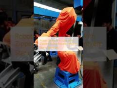 Traje de proteção de robô industrial Manga robô resistente a altas temperaturas