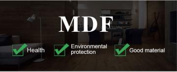 3mm 6mm 9mm 12mm 18mm E0 Single Side Laser Cutting Mdf Sheets