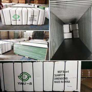 3mm 6mm 9mm 12mm 18mm E0 Single Side Laser Cutting Mdf Sheets