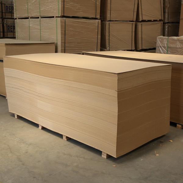 Quality 3mm 4.75mm 12mm 13mm 30mm Mdf Sheet 1 2 Inch Mdf Board E1 Glue for sale