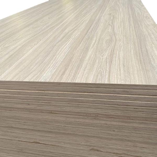 Quality E1 Glue Melamine Coated MDF Board 20mm White Laminated Melamine MDF for sale