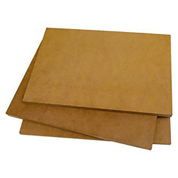 Quality 3mm 6mm Raw MDF Medium Density Fibreboard E0 For Wardrobe Door for sale