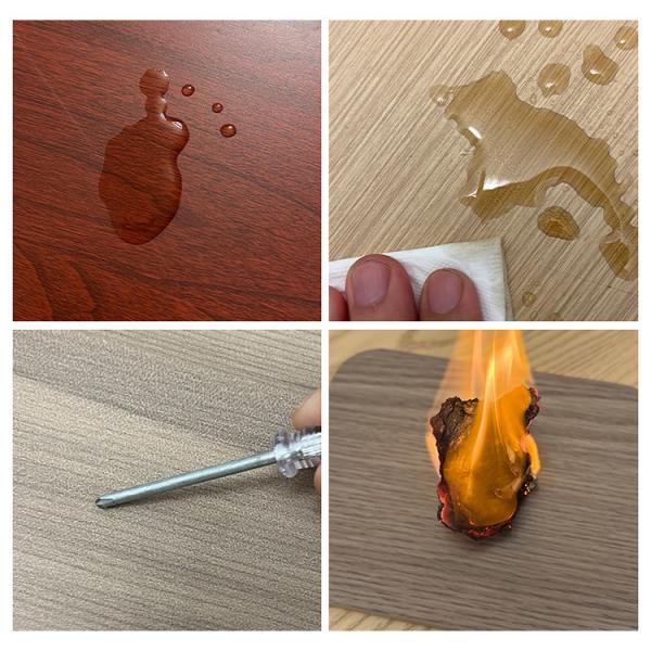 Quality Waterproof Mdf Wooden Board Wall PVC Melamine Coated MDF Anti Static for sale