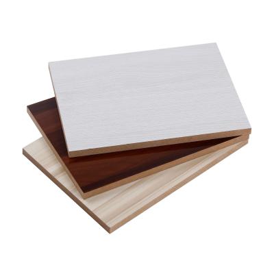 China Double Faced 18mm White Melamine Faced MDF Board 2440mm X 1220mm for sale