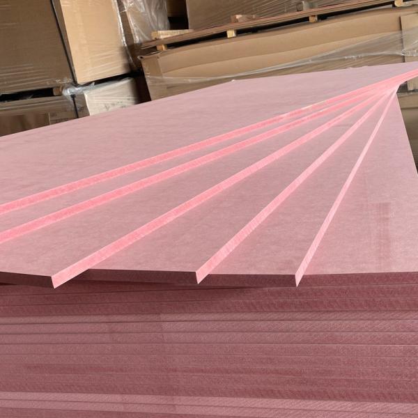 Quality Indoor Melamine Faced MDF Fireproof MDF Poplar Hardwood Combi Core for sale