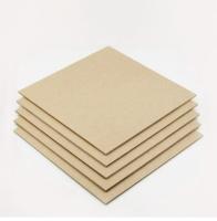 China Medium Density Laser Cutting MDF Fiberboard E1 E2 2mm Laser MDF for sale