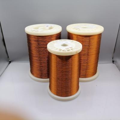 China Class 240 CCAQY(F)-2/240 Polyimide Enamelled Copper Clad Aluminium Round Wire | 15% Cu Volume for sale