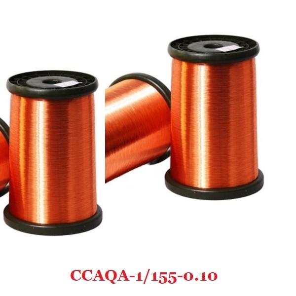 Quality CCAQA-1/155 Polyurethane Enameled Copper-Clad Aluminum Round Wire for sale