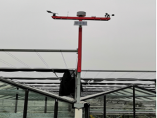 Environmental monitoring system dashboard display