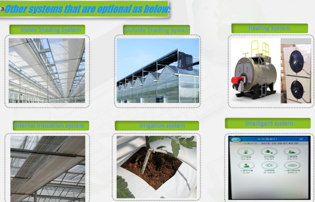 Technical diagram of greenhouse structure
