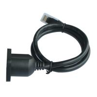China Ethernet RJ45 Extension Cable 8P8C Female Socket to Cold Pressed Terminal 600mm for sale