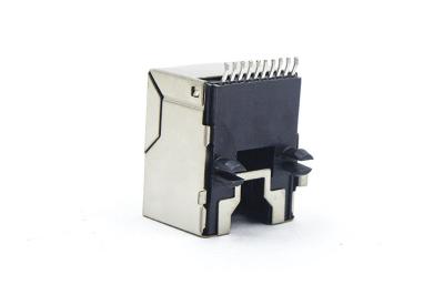 China Magjacc SMT RJ45 Jack Module / Surface Mount Rj45 Plug TM56S011EXX45 for sale