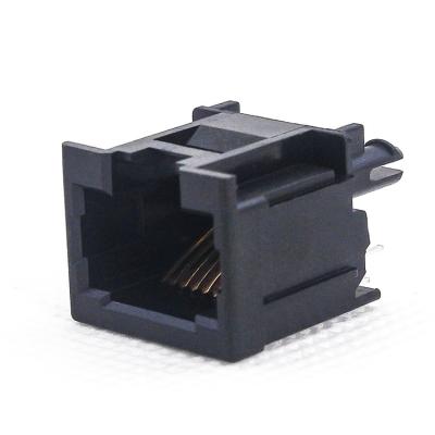 Cina Un ago piano 180 DegreeTM52T811SXX41 Unshielded del connettore del PWB del porto Rj45 in vendita