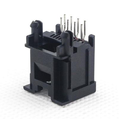 Cina Un ago piano 180 DegreeTM52T811SXX41 Unshielded del connettore del PWB del porto Rj45 in vendita