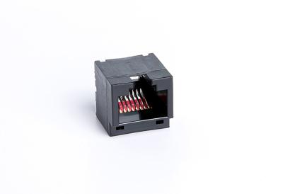 Cina Le singole posizioni Unshielded 8 di orientamento 8 del porto il RJ45 180° della linguetta giù contatta TM52F811SXX43 in vendita