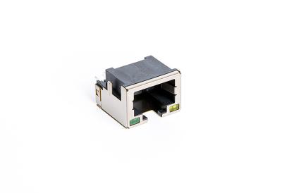 China Offset Type Rugged SMT RJ45 Jack / Tab Up Surface Mount Rj45 Connector TM58S811EXX1K for sale