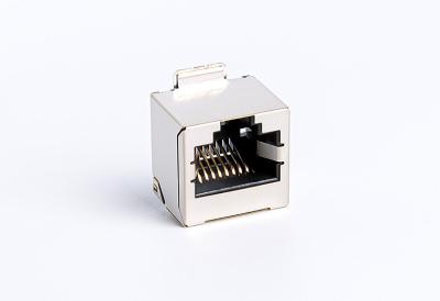 China Modular SMT RJ45 Jack Without Integrated Transformer Magnetics 180° Orientation Top Entry for sale