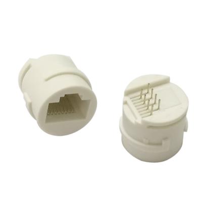 中国 ShiledおよびLeds TM58D811SXX47のない黒い金属RJ45のモジュラー コネクター 販売のため
