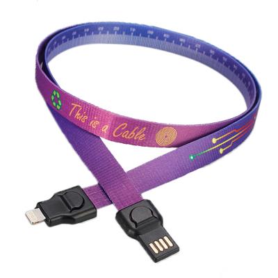 Cina maschio di 850mm USB A al cavo di carico del telefono di Apple del fulmine in vendita