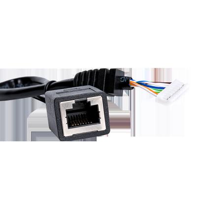 Cina Female Socket Rj45 Ethernet Cable 600Mm Length 8P8C Connector in vendita
