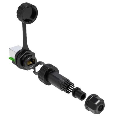 Cina Pure Copper Male To Female RJ45 Extension Cable With Ear Fixed Screw Hole in vendita