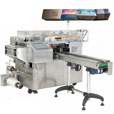 China Hot Selling Large Food Box Cellophane Wrapping Machine Food Medicine Box Packing Machine for sale