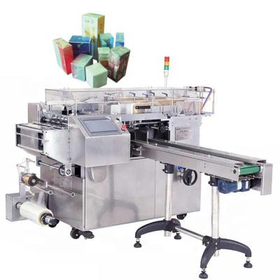 China Food Cellophane 3D Perfume Box Film Over For Small Polythene Mini Flow Wrap Spare Parts Shrink Wrapping Machine for sale
